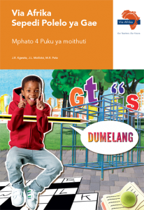 Via Afrika Sepedi Home Language Grade 4 Learner’s Book - Via Afrika
