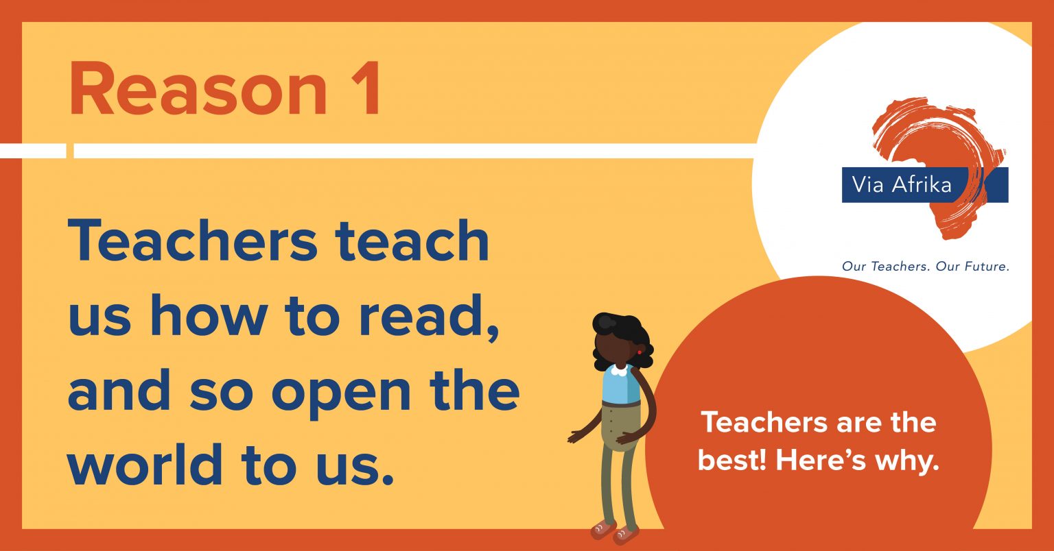 30 Reasons why teachers are the best! - Via Afrika